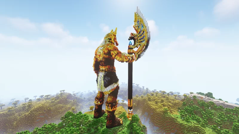 Minecraft Anubis Statue Minecraft Map