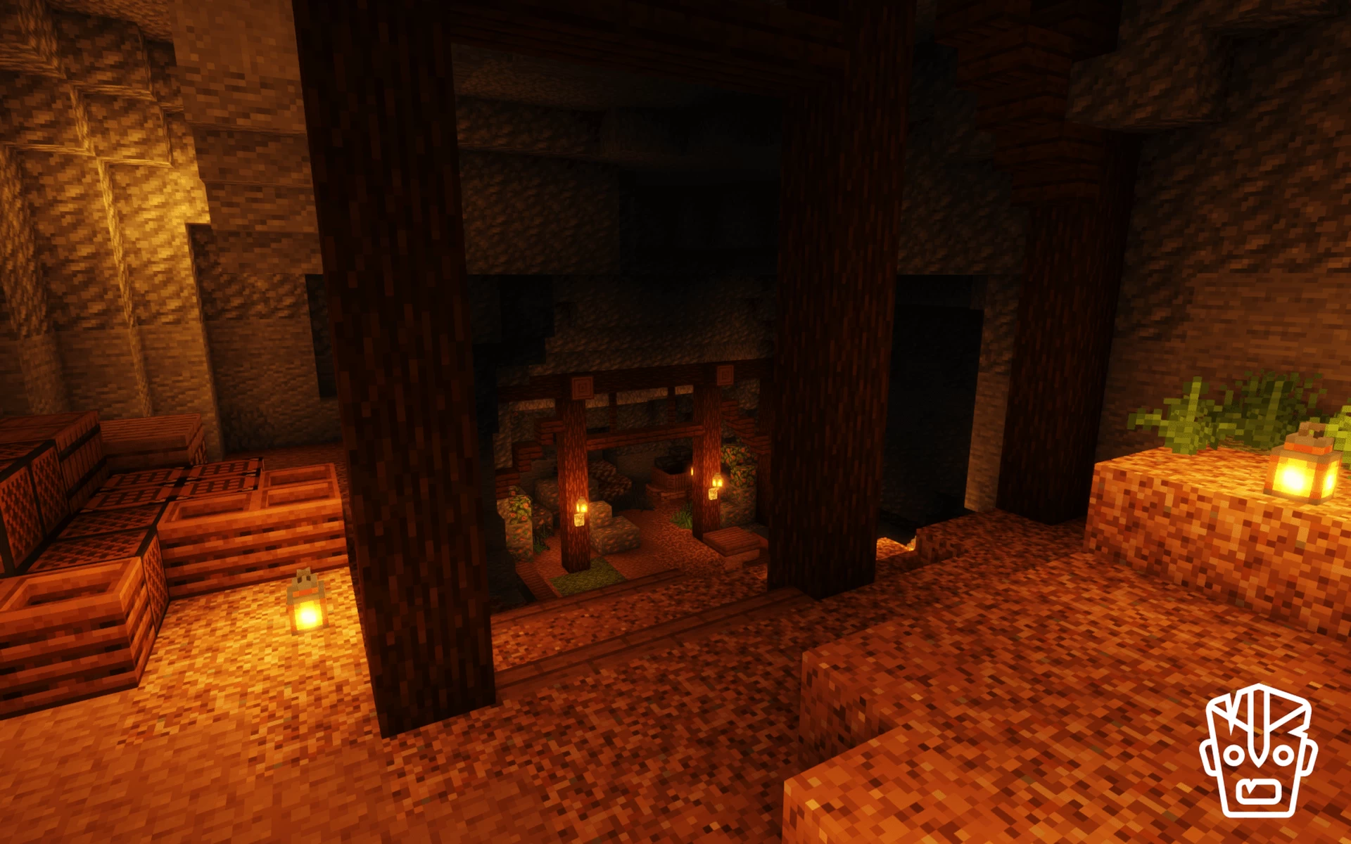 Minecraft Cave Shaders Shadow