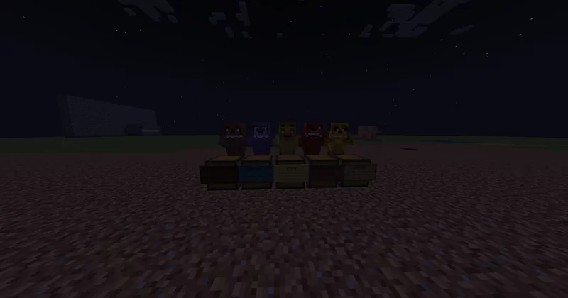 The ultimate FNaF map (FNaF 1-5) Minecraft Map