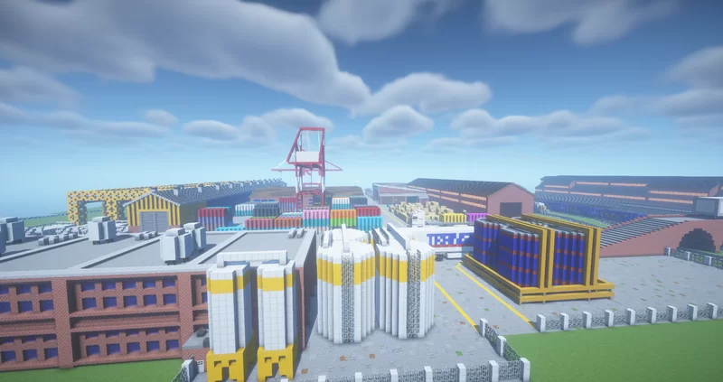 Cargo Hub Minecraft Map