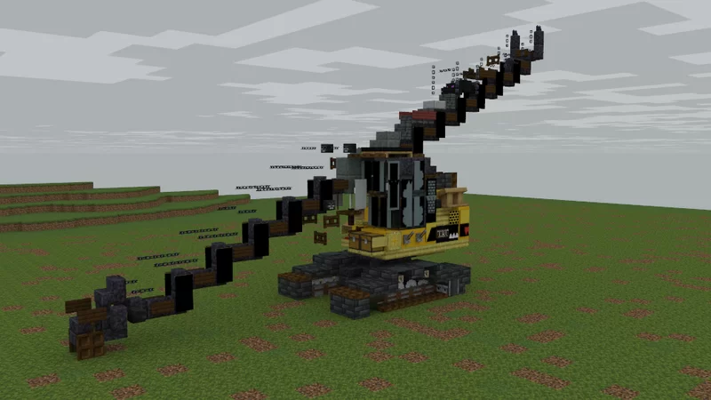 Cat 320D FM, Delimber Minecraft Map