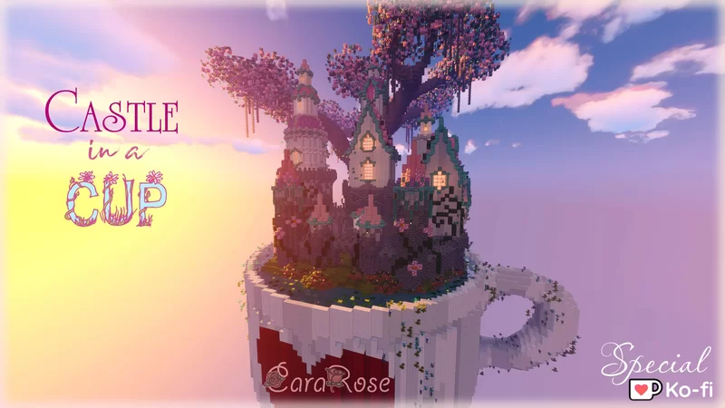 Castle in a Cup ☕️ Minecraft Map