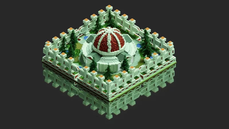 Simple Roman Spawn | Download Minecraft Map