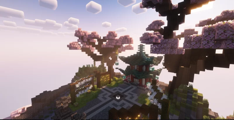 Sakura Temple Minecraft Map