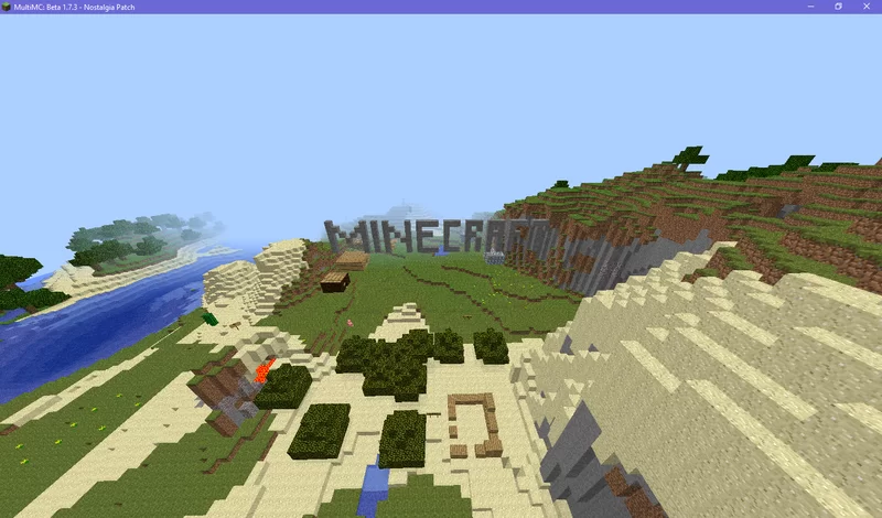 Tutorial world for b1.7.3 Minecraft Map