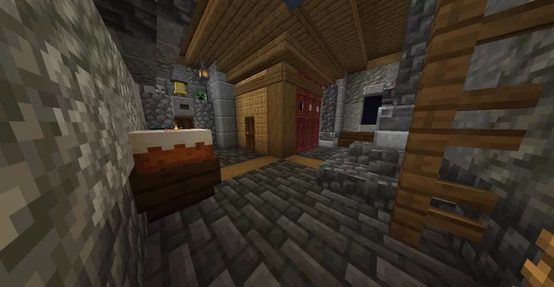 Swiss House Schematic No. 1 Minecraft Map