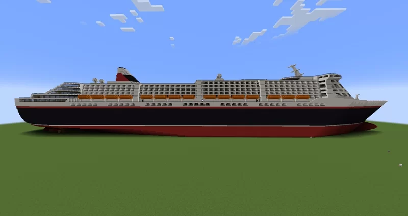 MS Poseidon Ship Minecraft Map