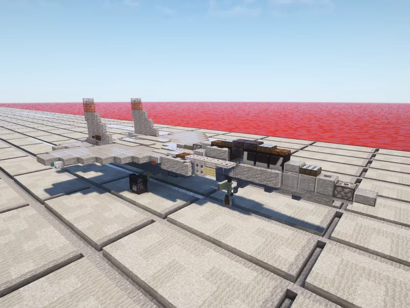 F-15C MSIP II 1.5:1 Minecraft Map