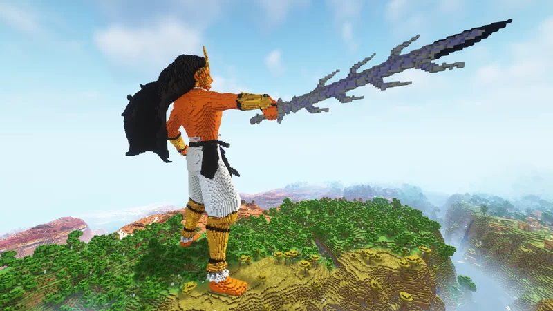 Minecraft Susano-o Statue Minecraft Map