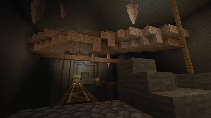 Doors Floor: 2 The Mines In Minecraft Minecraft Map