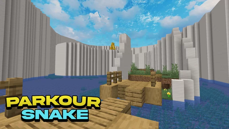 Parkour Snake Minecraft Map