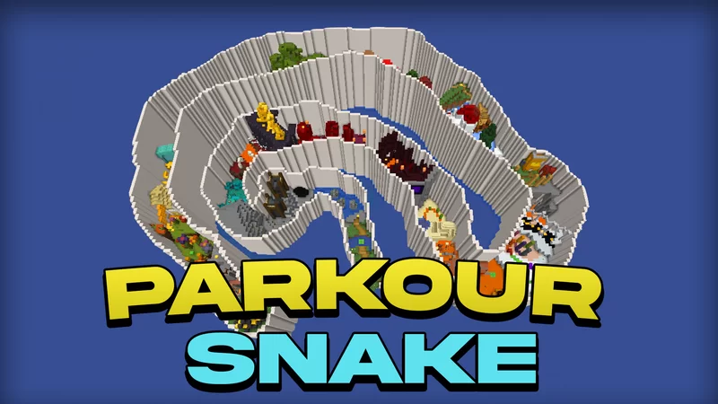 Parkour Snake Minecraft Map