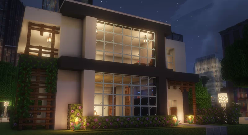 Modern House | Interior | 1.20.1 | SCHEMATIC | Minecraft Map