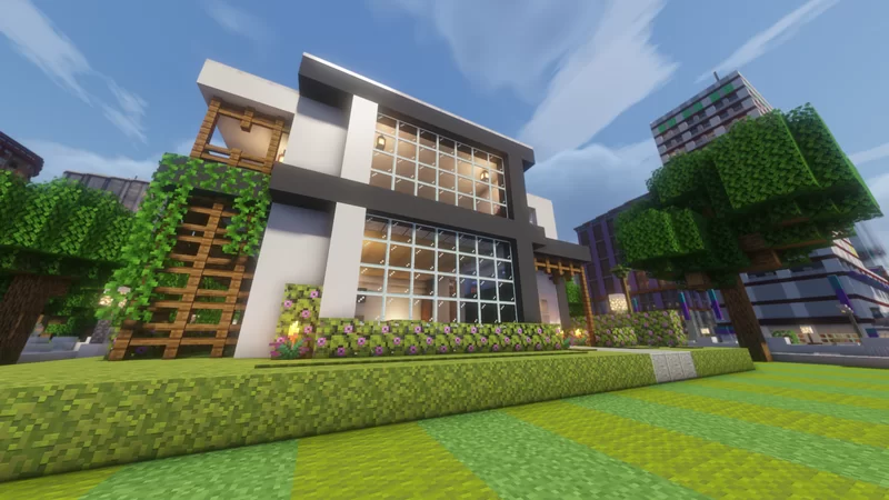 Modern House | Interior | 1.20.1 | SCHEMATIC | Minecraft Map