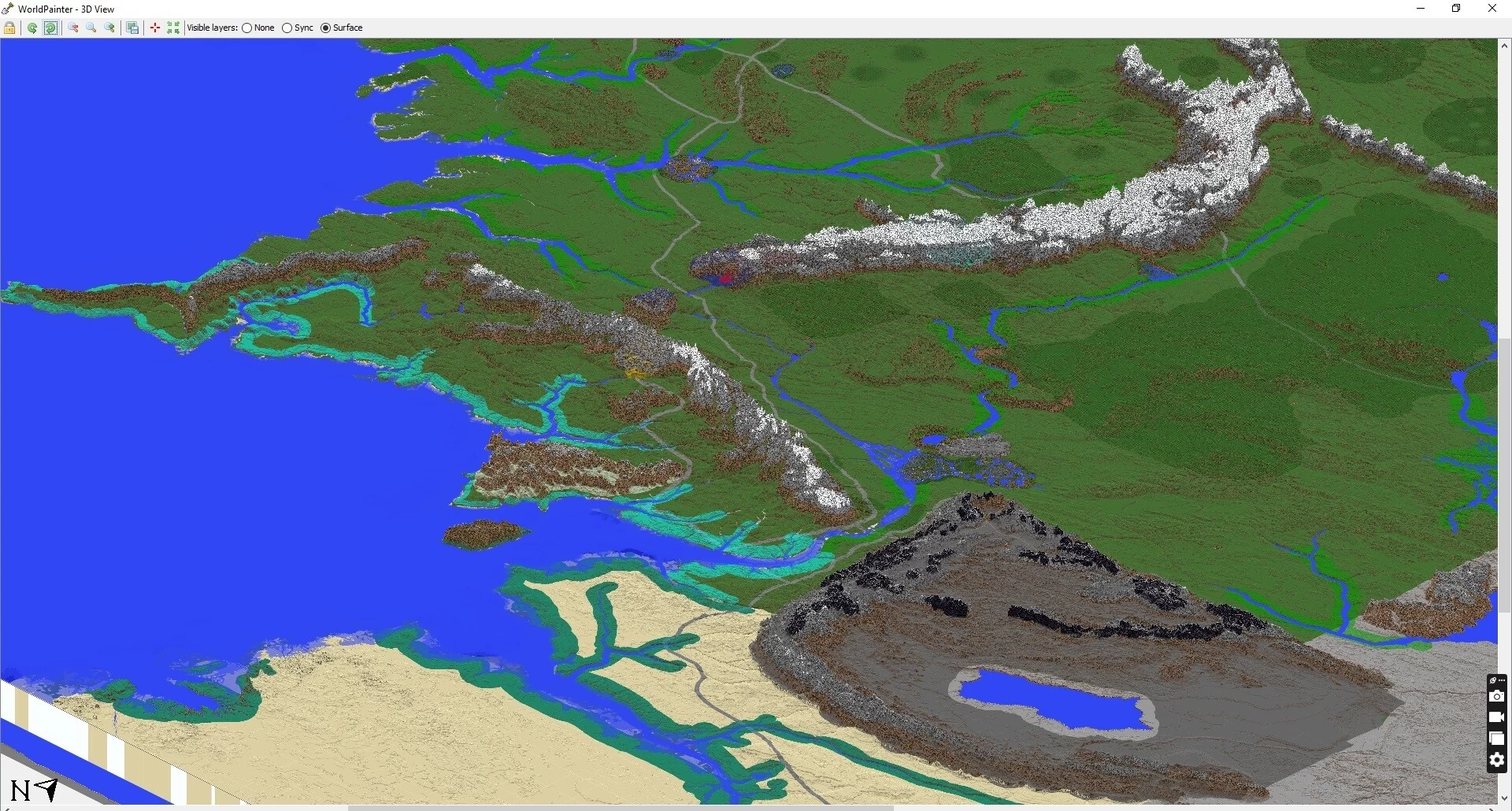 Minecraft Map Of Middle Earth