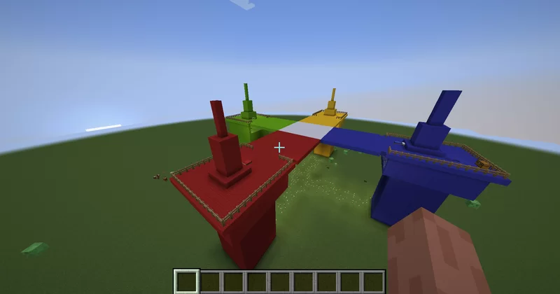 Doomspire brickbattle map Minecraft Map