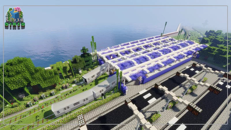 [MTR MOD] Tram Station "Promenade des Mers" | T4 Minecraft Map