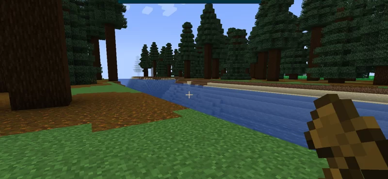 PlotSquared Forest River Road Schematic Minecraft Map