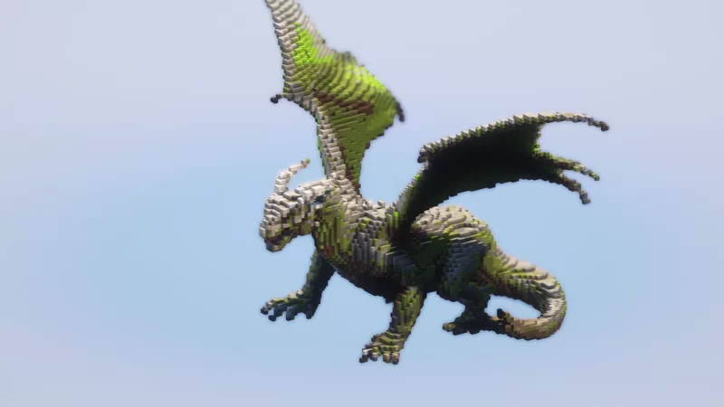 Green Dragon Minecraft Map