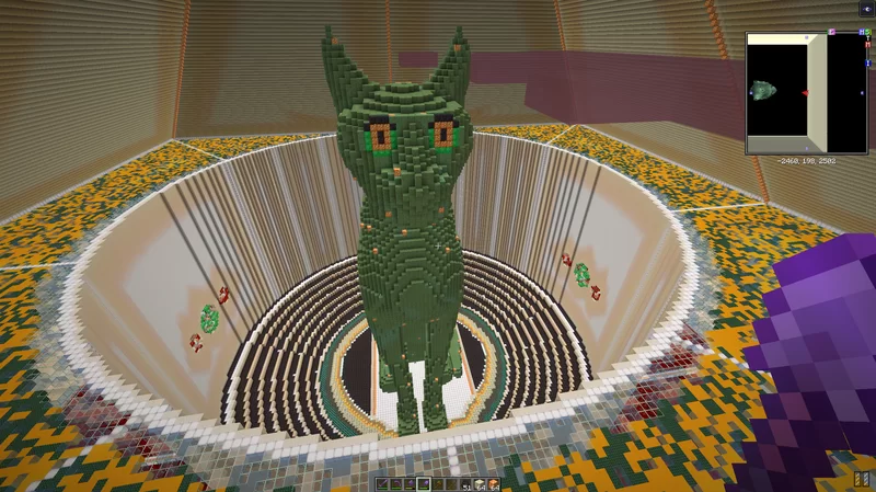 Bast Temple Minecraft Map