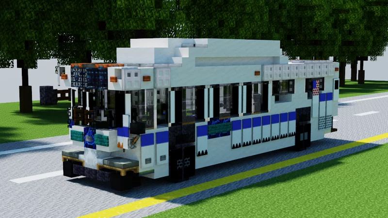 New Flyer C40LF, New York City Bus Minecraft Map