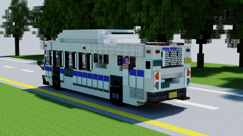 New Flyer C40LF, New York City Bus Minecraft Map