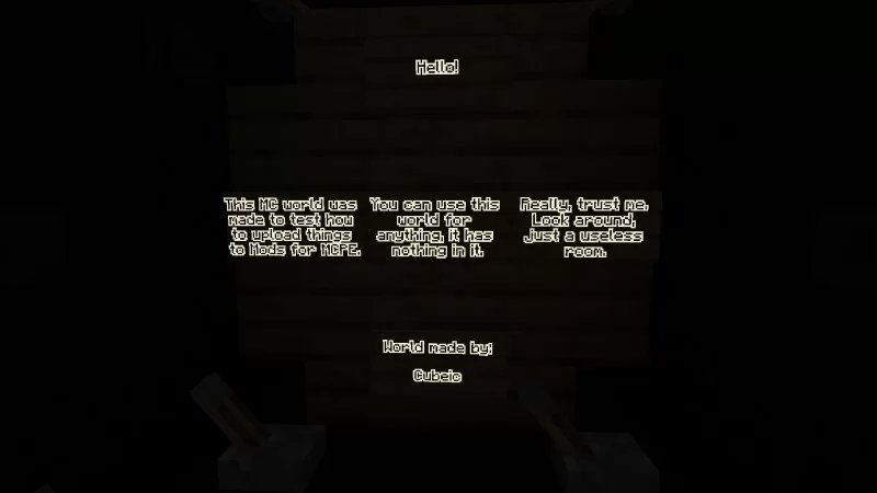 Test Map...? Minecraft Map