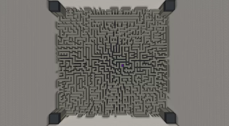 Mini Games (FIND THE BUTTON + PARKOUR + LABYRINTH) Minecraft Map