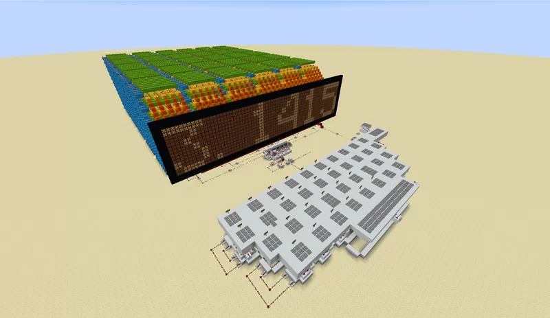 redstone computer Minecraft Map