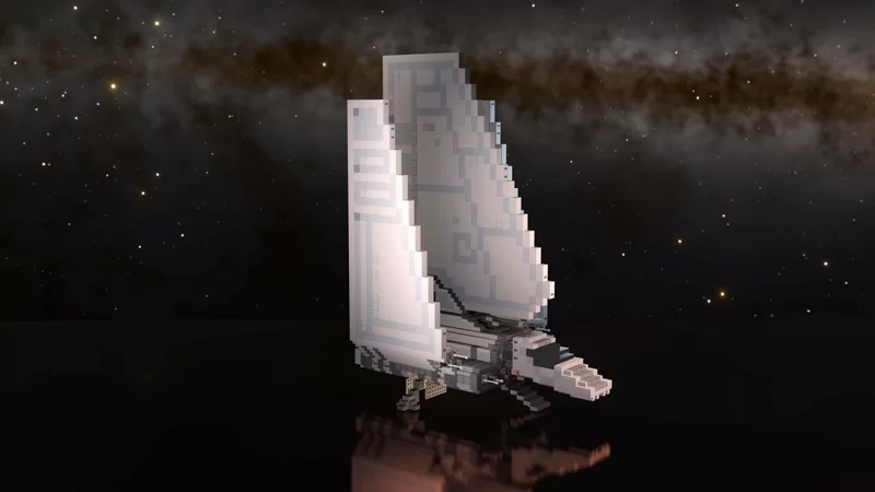 Star Wars - Lambda-class T-4a shuttle Minecraft Map