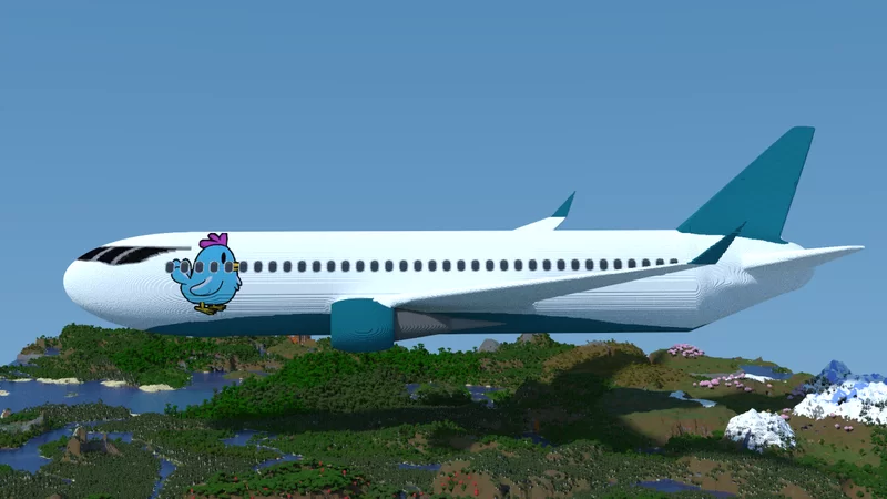 World's Largest Airplane [1.21+] Minecraft Map