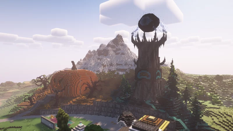 Warden Tower / Sculk Shop Minecraft Map