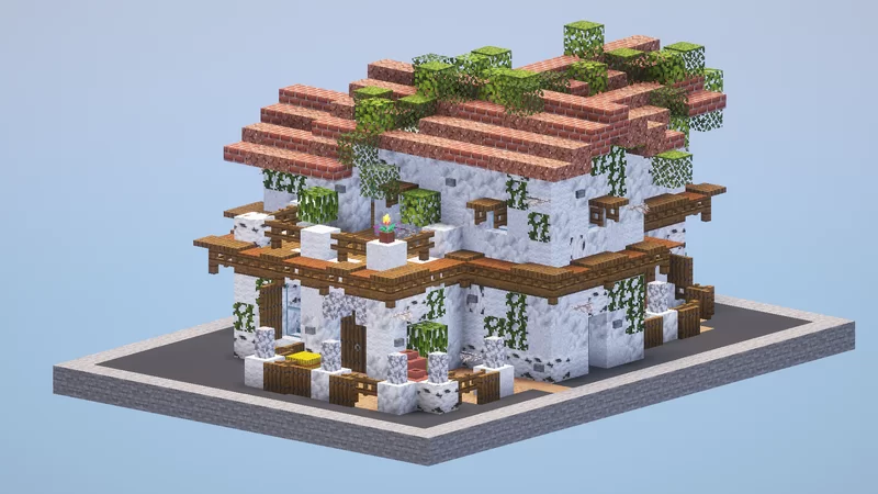 Greek House Minecraft Map