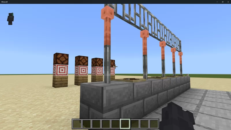 Shooting range Minecraft Map