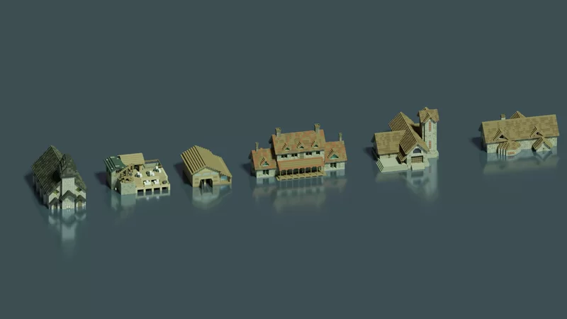 Medieval Town Pack - Conquest | Interiors | Download Minecraft Map