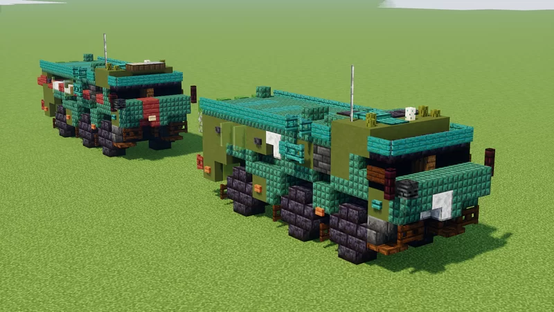 Kamaz-63968 Typhoon-K MRAP Minecraft Map