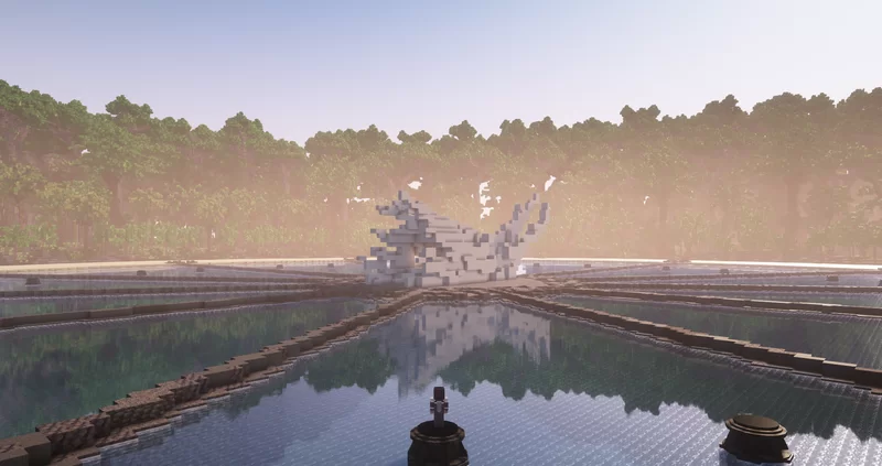 Catching Fire. [A Hunger Games Arena Build] Minecraft Map