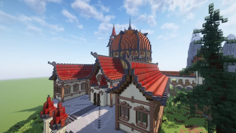 GeminiTay style megabase schematic Minecraft Map