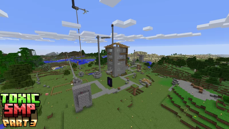 Toxic SMP Part 3 (1.12.2) The End Minecraft Map