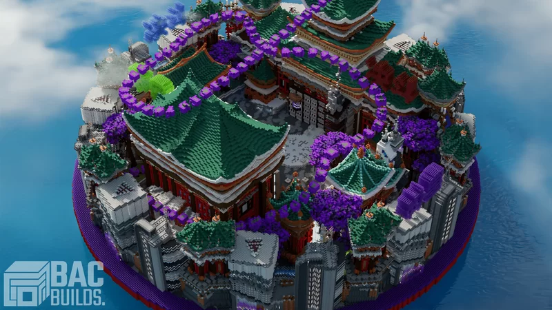Lobby/Spawn Future China Theme Minecraft Map