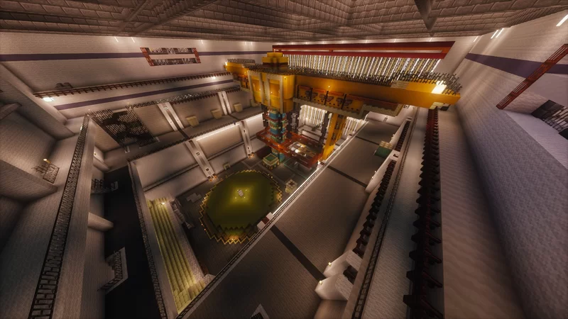 Veldsk NPP- Reactor Hall 1. Minecraft Map