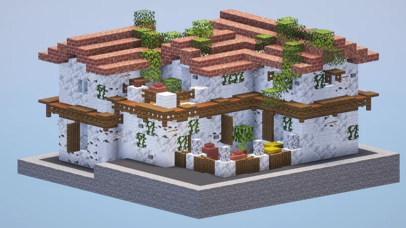 Greek House Minecraft Map