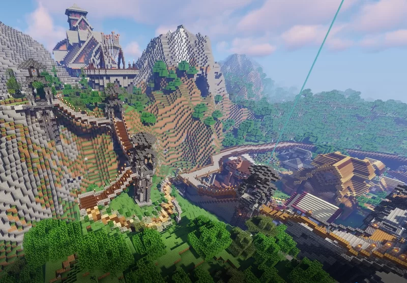 Diablo Part 1 - Tristram Minecraft Map