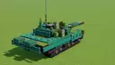 T-90A Main Battle Tank Minecraft Map