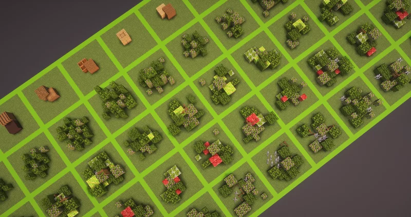 Asset Pack | 50 Assets Minecraft Map