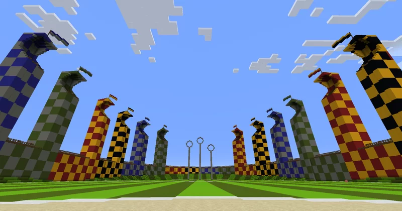 Quidditch pitch Version 2 Minecraft Map