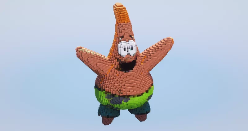 Patrick star Minecraft Map