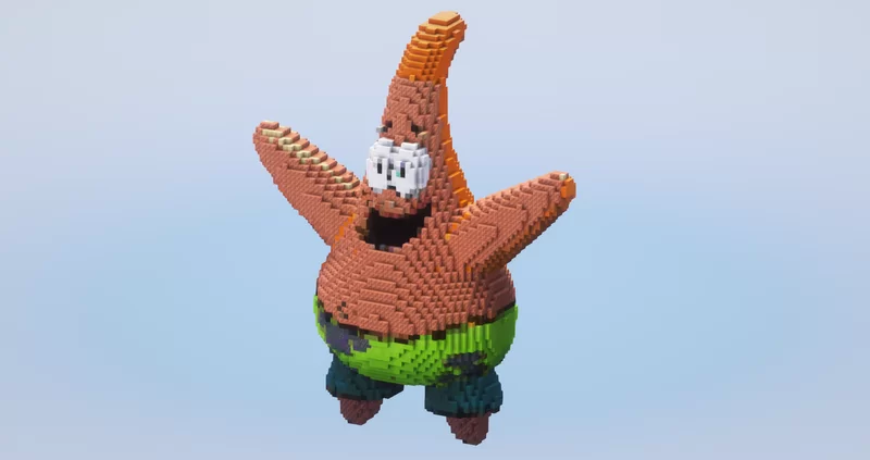 Patrick star Minecraft Map
