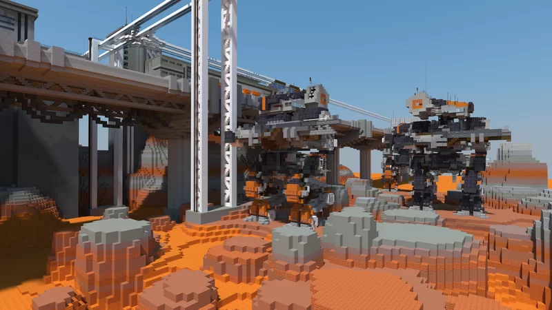 RST "Undertaker" Combat Mech Minecraft Map