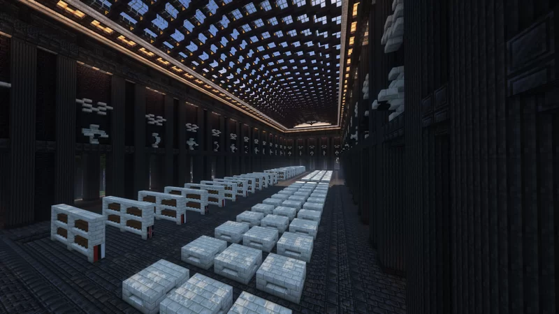 Hall Of Soldiers [Full Interior] Minecraft Map